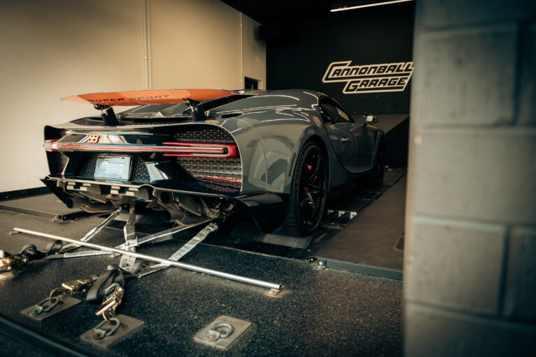 Dyno Testing the Legendary Bugatti Chiron SS - Cannonball Garage